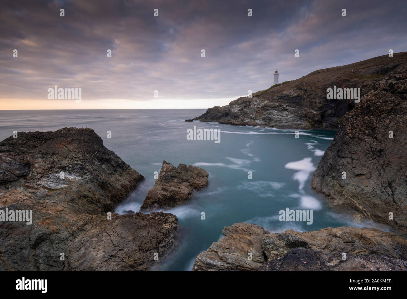 Trevose head lighthouse cornwall hi-res stock photography and images ...