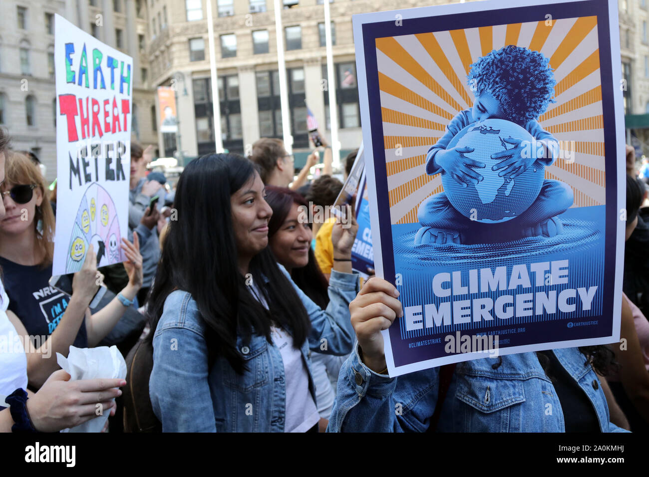 Global Climate Strike, New York, USA Stock Photo - Alamy