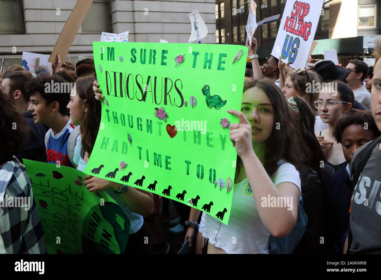 Global strike thunberg new york hi-res stock photography and images - Alamy