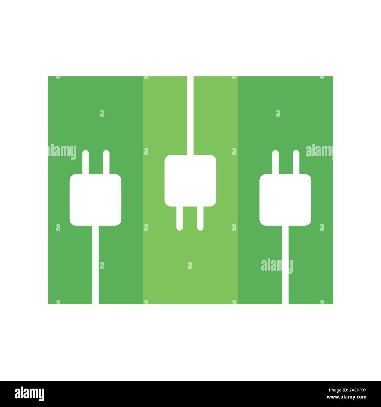 solar panel energy with recycling arrows vector illustration design ...