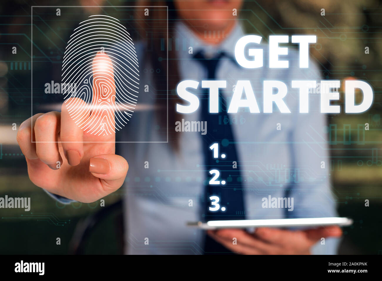 Word writing text Get Started. Business photo showcasing asking someone to begin task endeavour ...