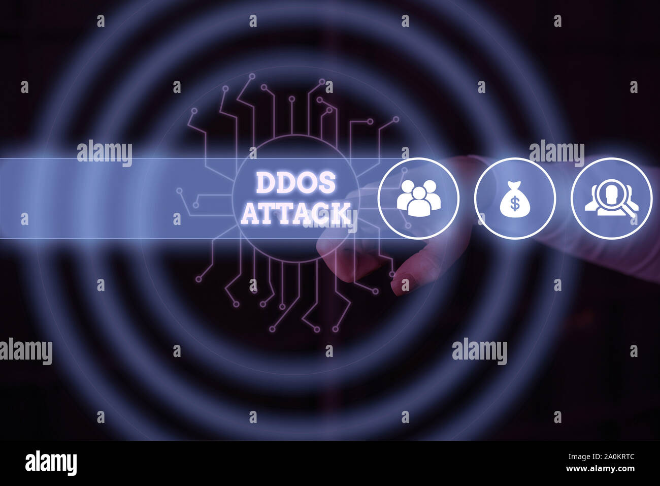 Conceptual hand writing showing Ddos Attack. Concept meaning ...