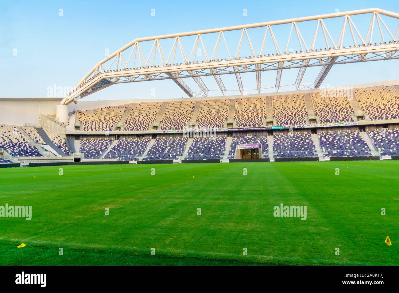 Tel-Aviv, Israel - September 19, 2019: View of the renovated Bloomfield ...