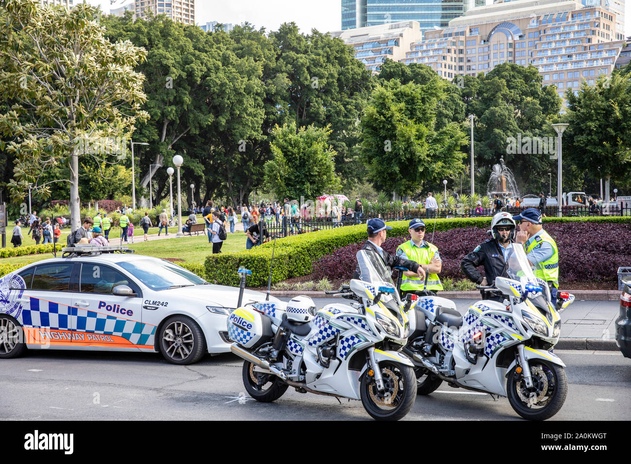 Australian police motorbikes hi-res stock photography and images - Alamy