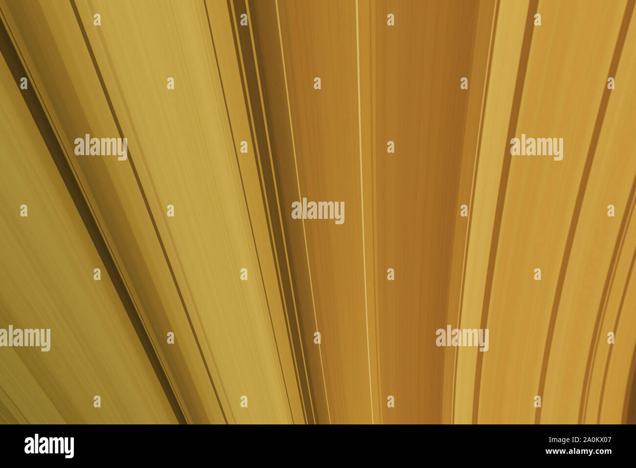 Curved vertical lines in yellow shades, light abstract background with ...