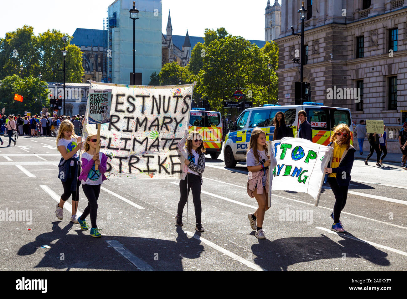 Strike banners hi-res stock photography and images - Alamy