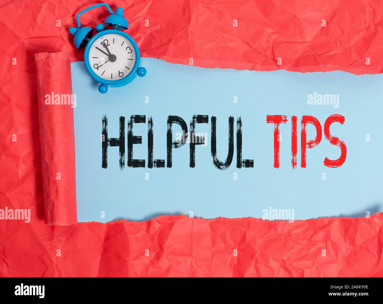 Word writing text Helpful Tips. Business photo showcasing Useful secret ...