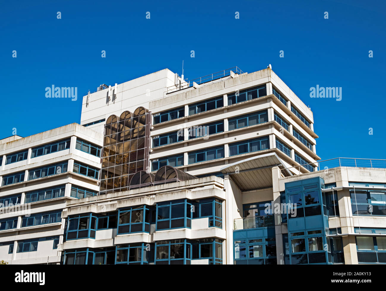 The Knightstone Campus of Weston College in Weston-super-Mare, UK Stock ...