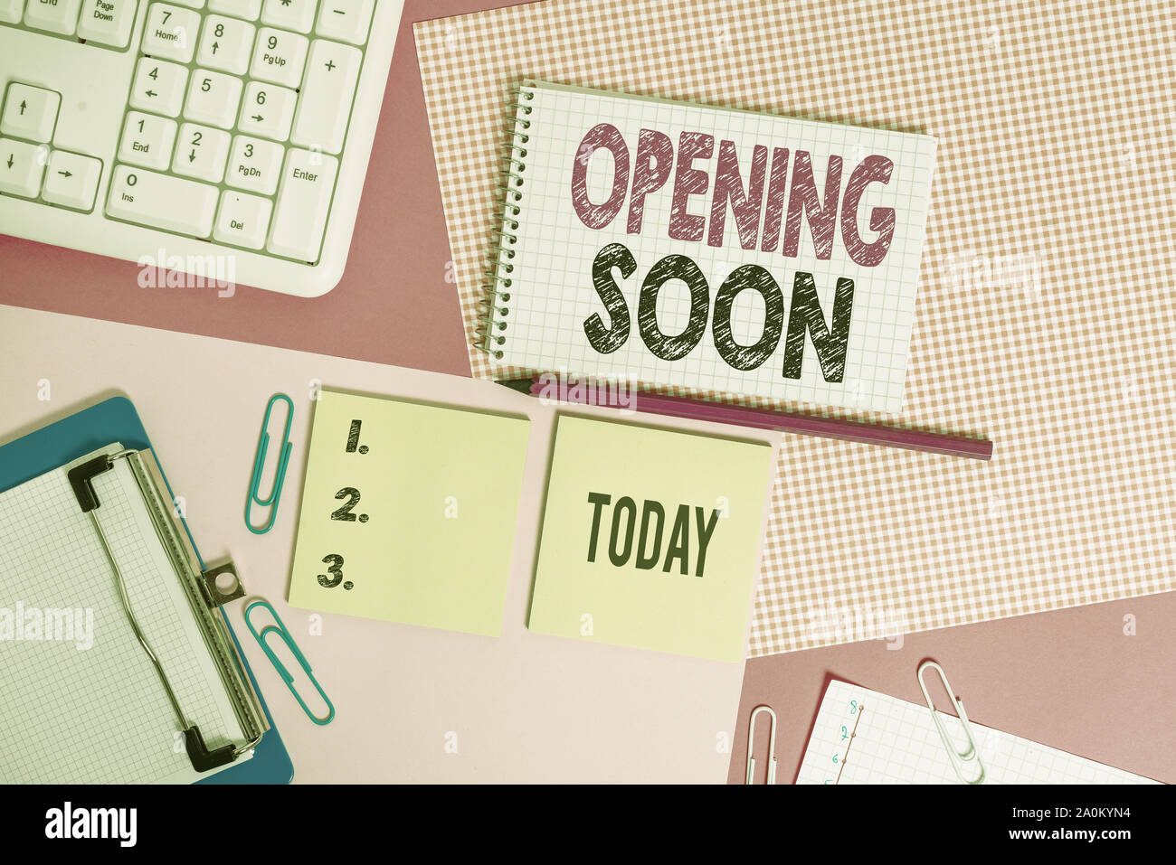 Opening shortly sign hi-res stock photography and images - Alamy