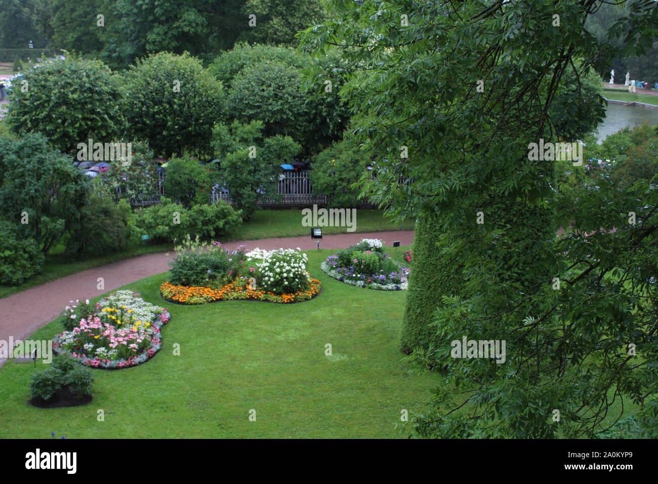 Old, Catherine Park in St. Petersburg Big Russia Stock Photo - Alamy