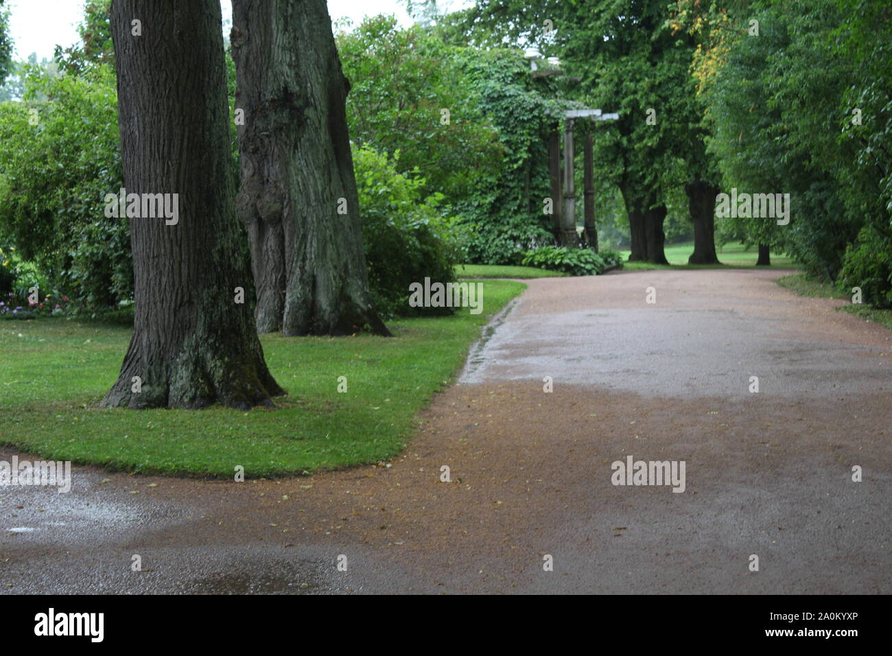 Old, Catherine Park in St. Petersburg Big Russia Stock Photo - Alamy