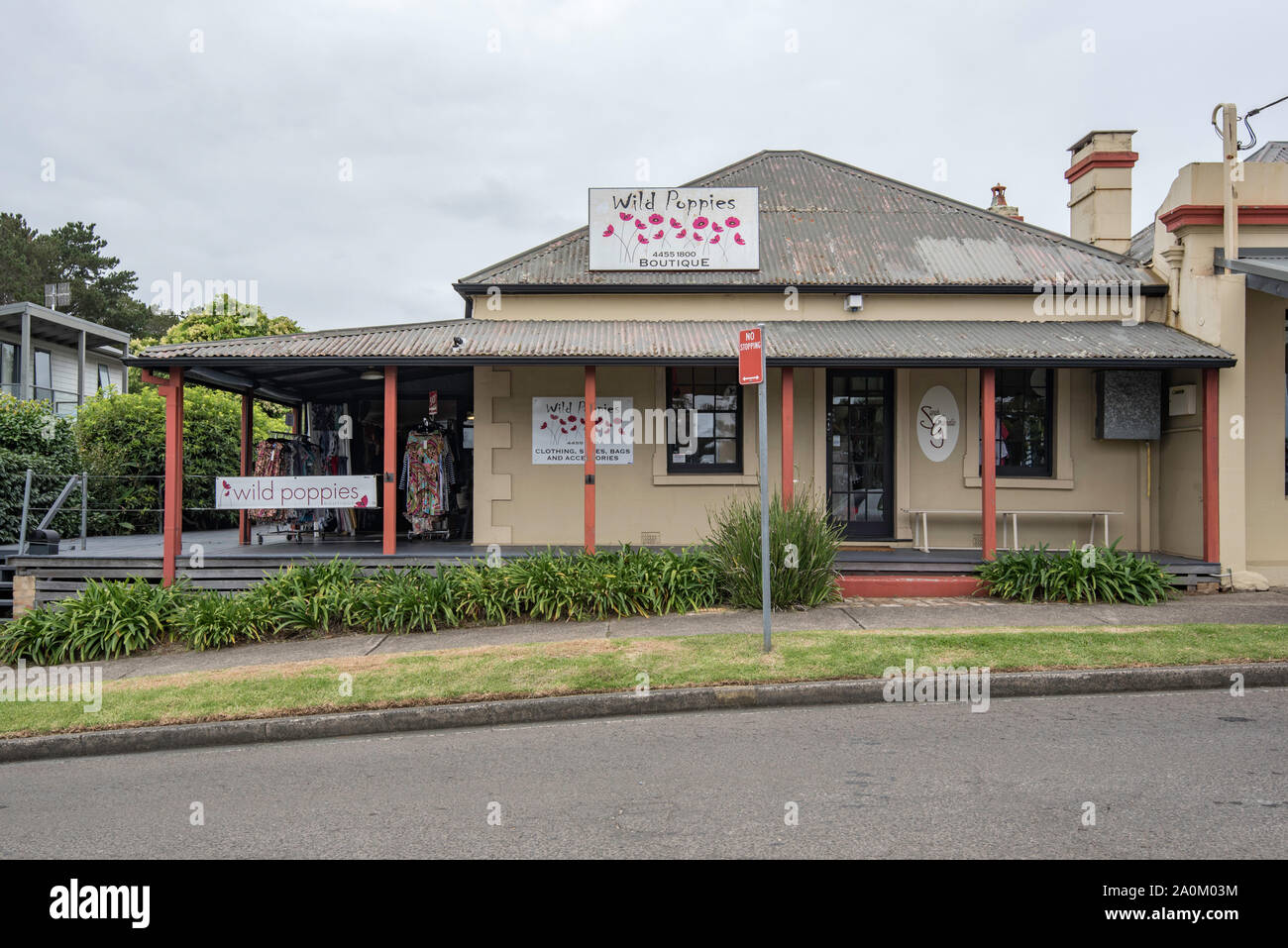 A late Victorian residence and shop in Milton on the New South Wales ...