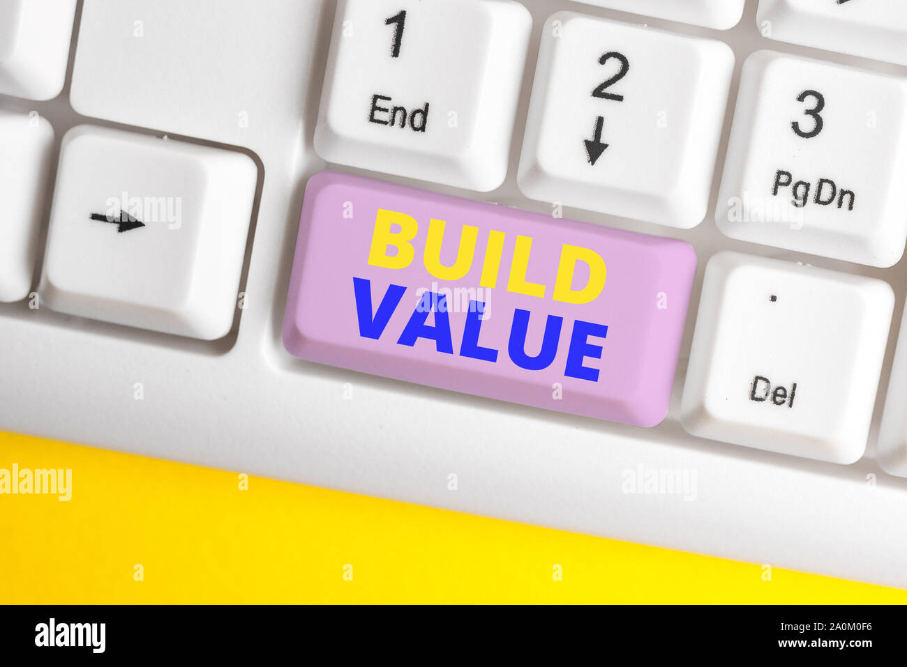 Handwriting Text Build Value Conceptual Photo Efficient Enough Way That It Will Generate Profit