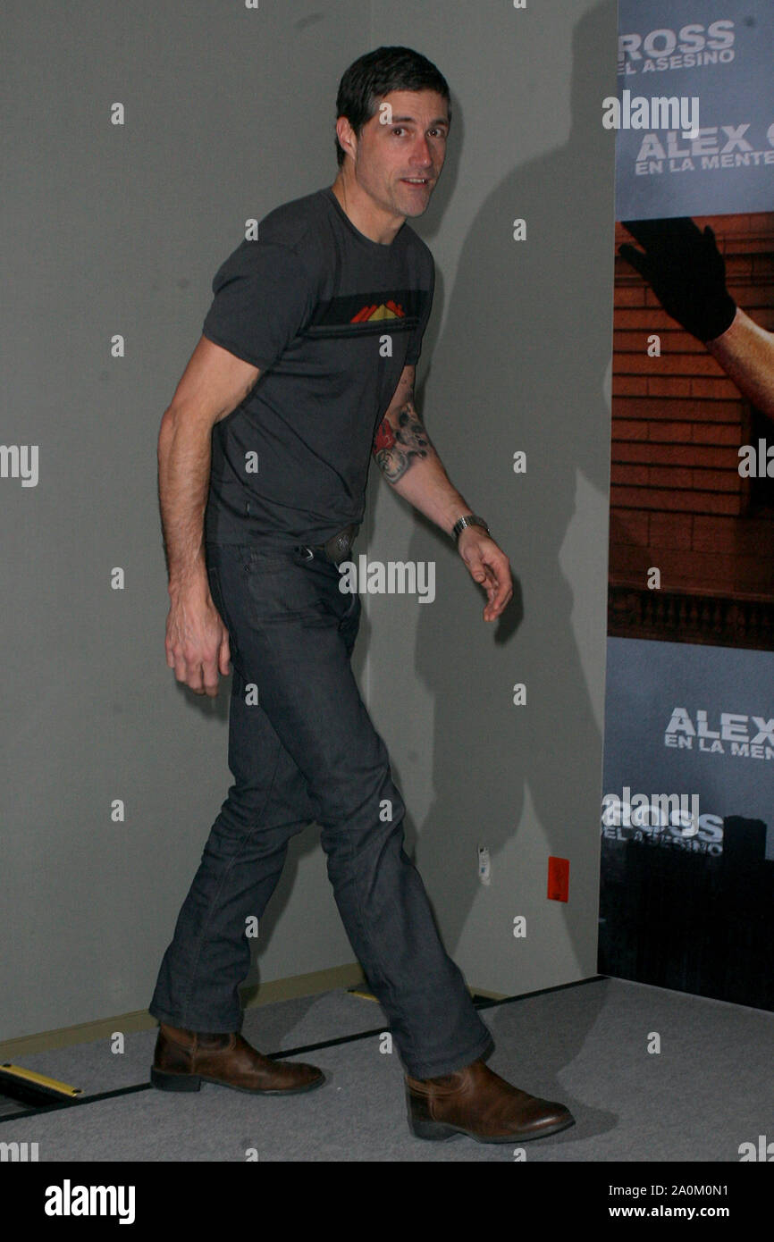 Mexico, D.F.- 16ene2013 - St Regis Hotel.El actor Matthew Fox, visita ...
