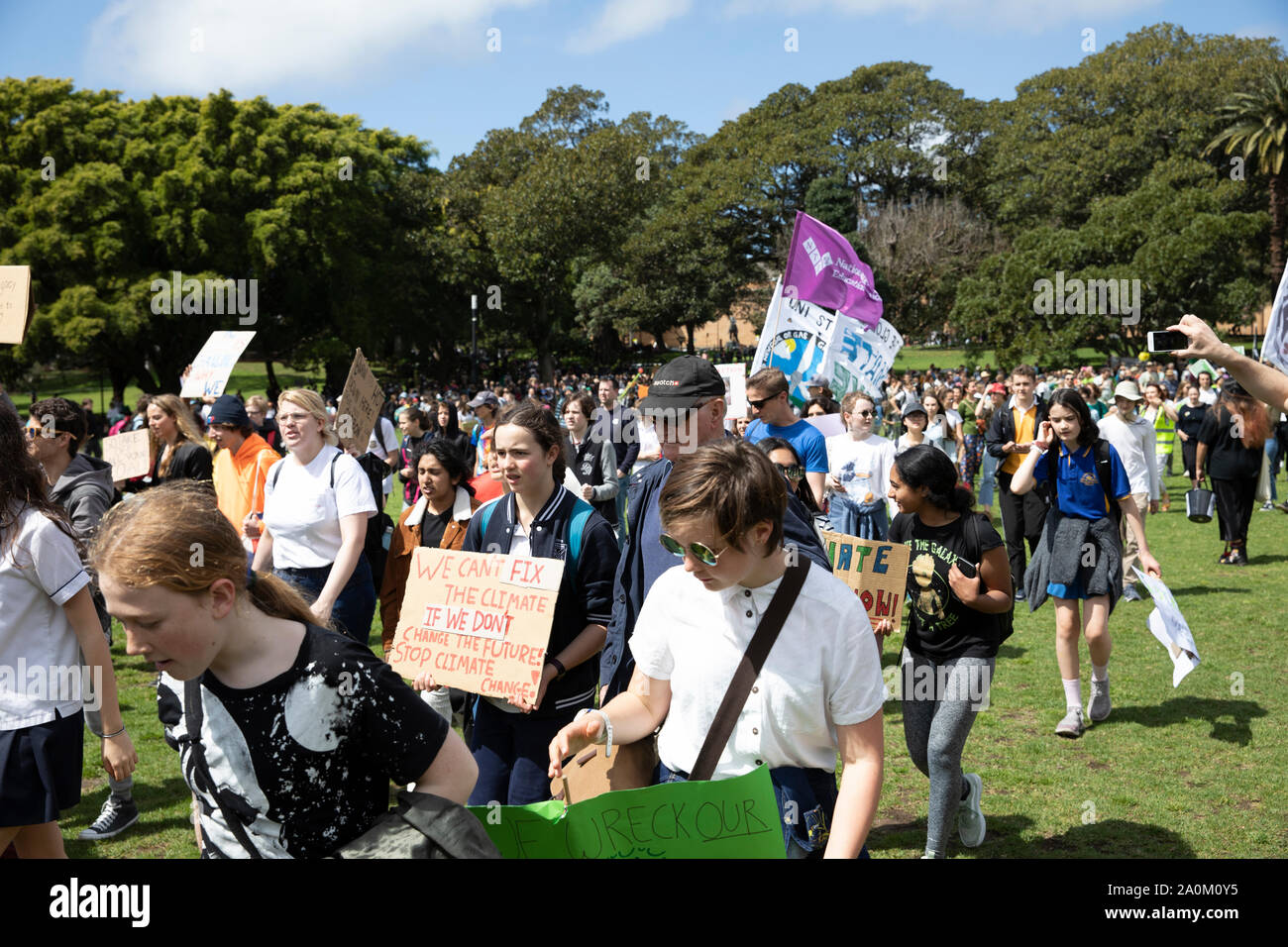 Sydney,Australia Global climate change strike sees protestors including ...