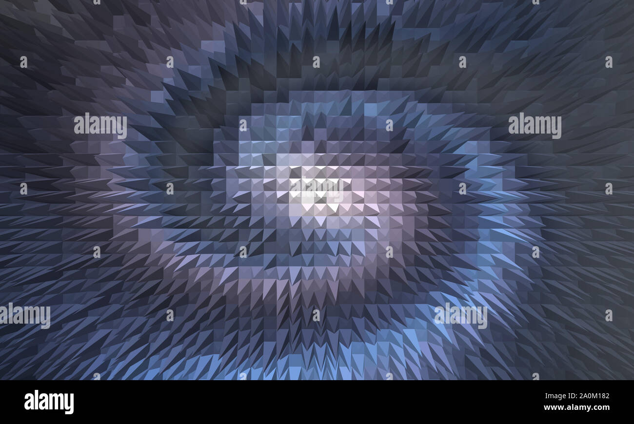 Abstract Crumpled Ripple Surface Illustration on Colorful Background ...