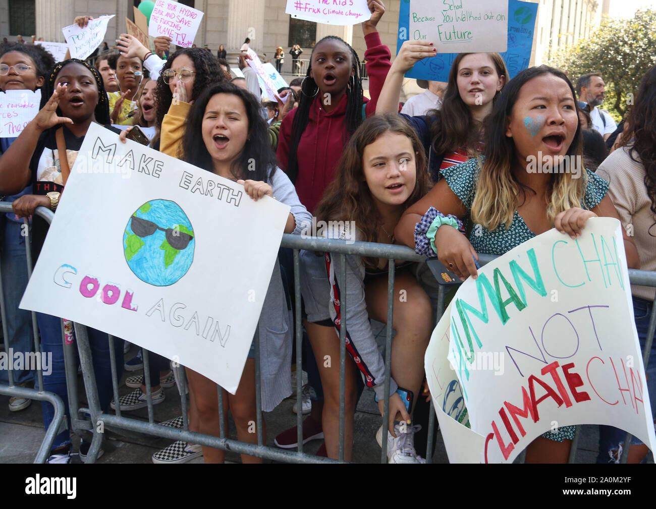 New York, New York, USA. 20th Sep, 2019. Activists attend the New York ...
