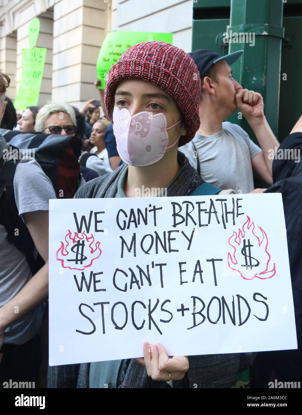 New York, New York, USA. 20th Sep, 2019. Activists attend the New York ...