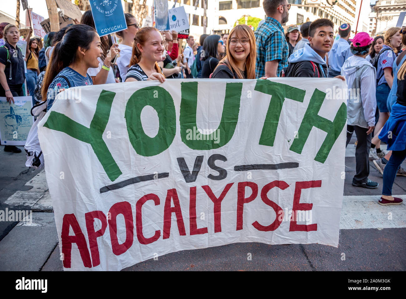 Youth climate protest usa hi-res stock photography and images - Alamy