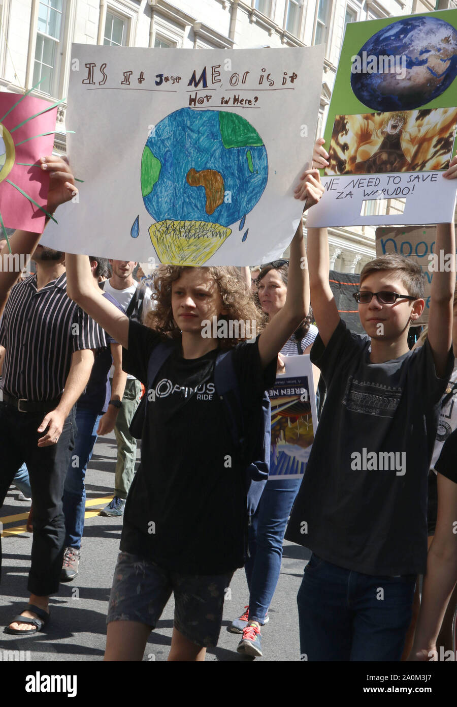 New York, New York, USA. 20th Sep, 2019. Activists attend the New York ...