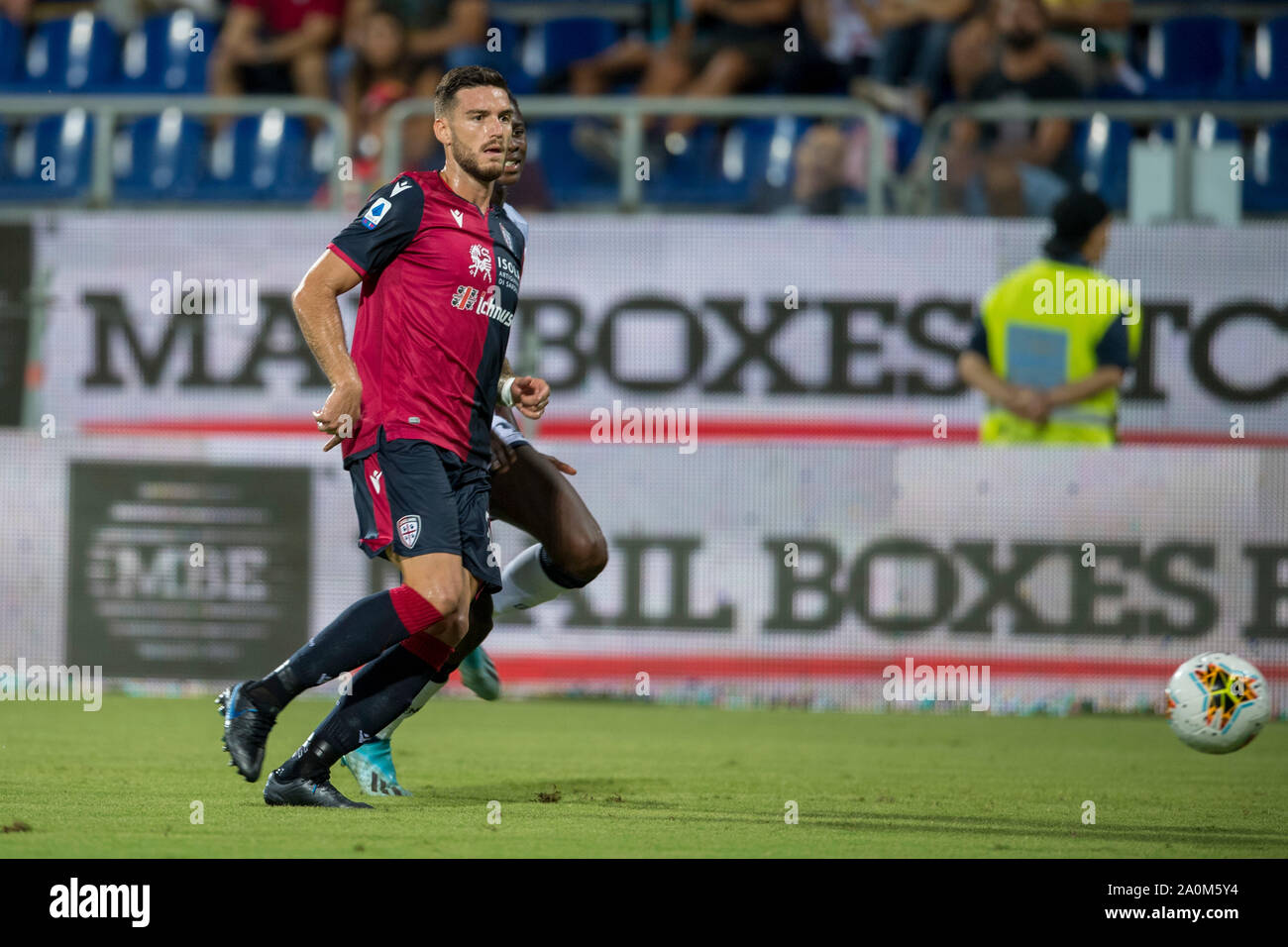 Luca Ceppitelli (Cagliari) during the Italian "Serie A" match between ...
