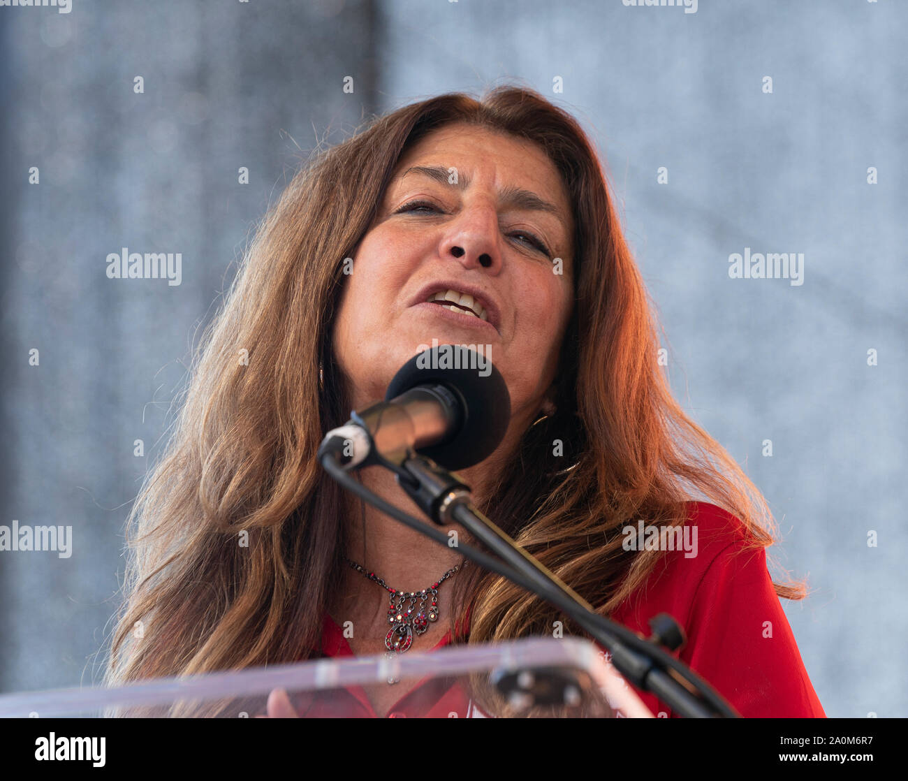 New York, NY - September 20, 2019: President of New York State Nurses ...