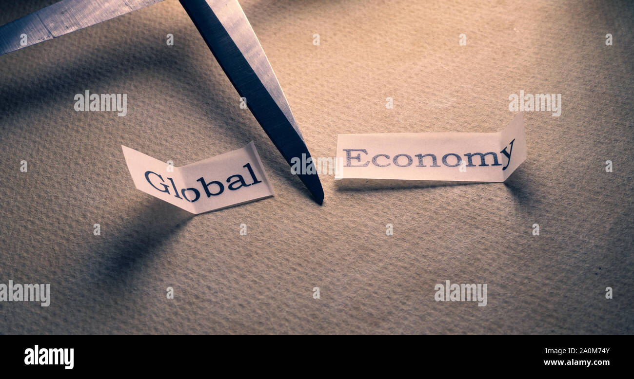 Global economy crash hi-res stock photography and images - Alamy