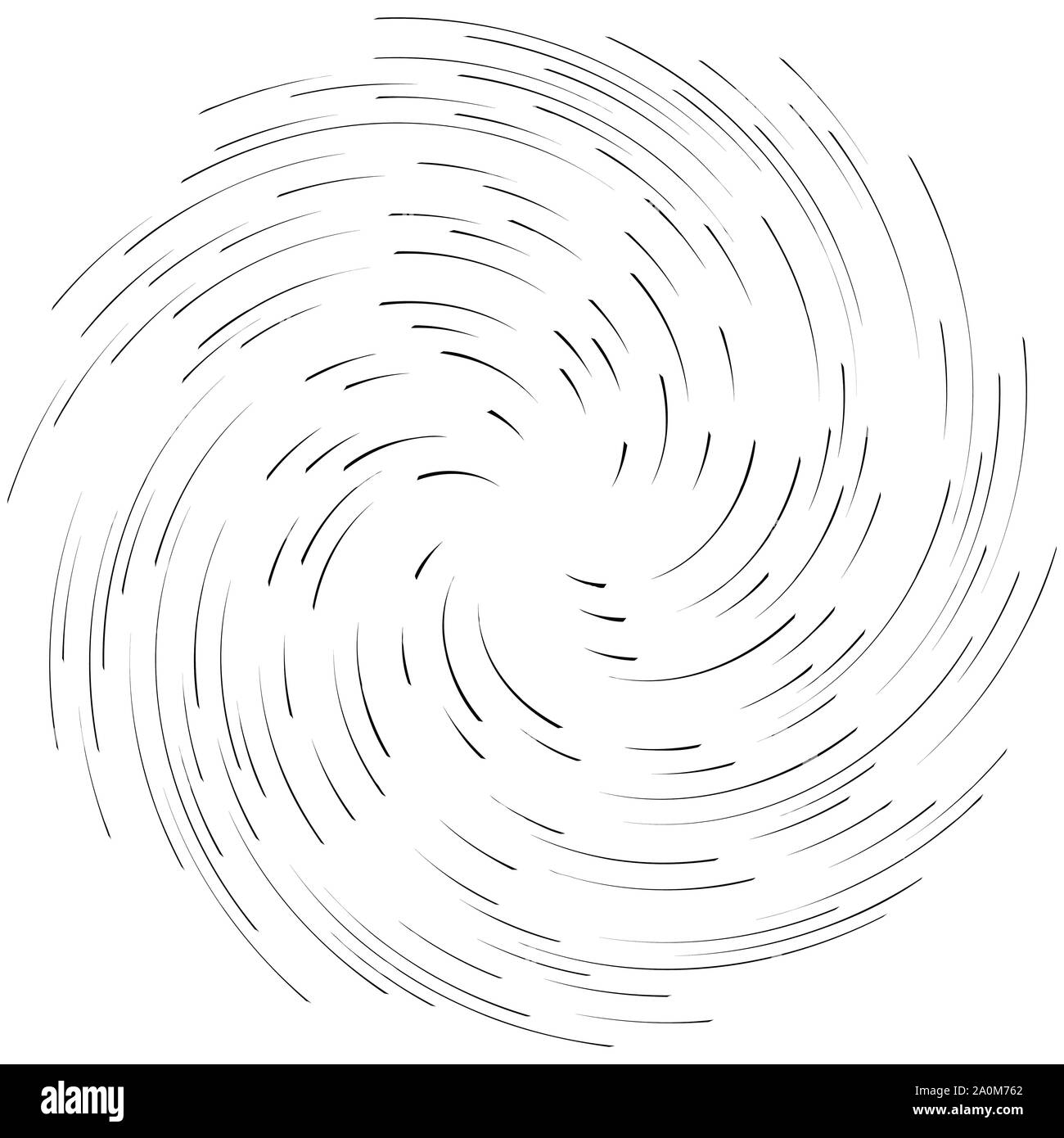 Detailed twirl, spiral element. Whirlpool, whirligig effect. Circular ...
