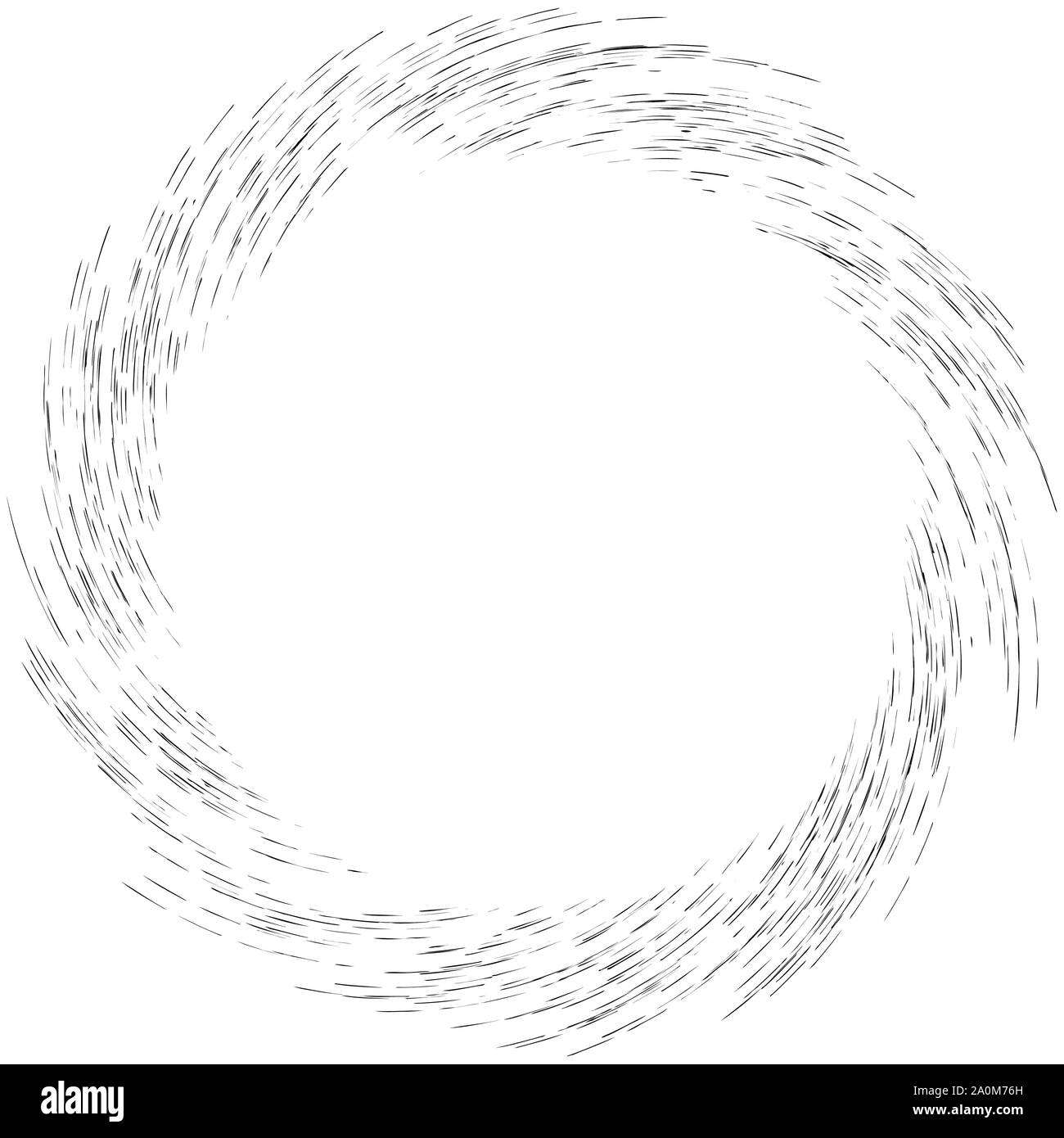 Detailed twirl, spiral element. Whirlpool, whirligig effect. Circular ...