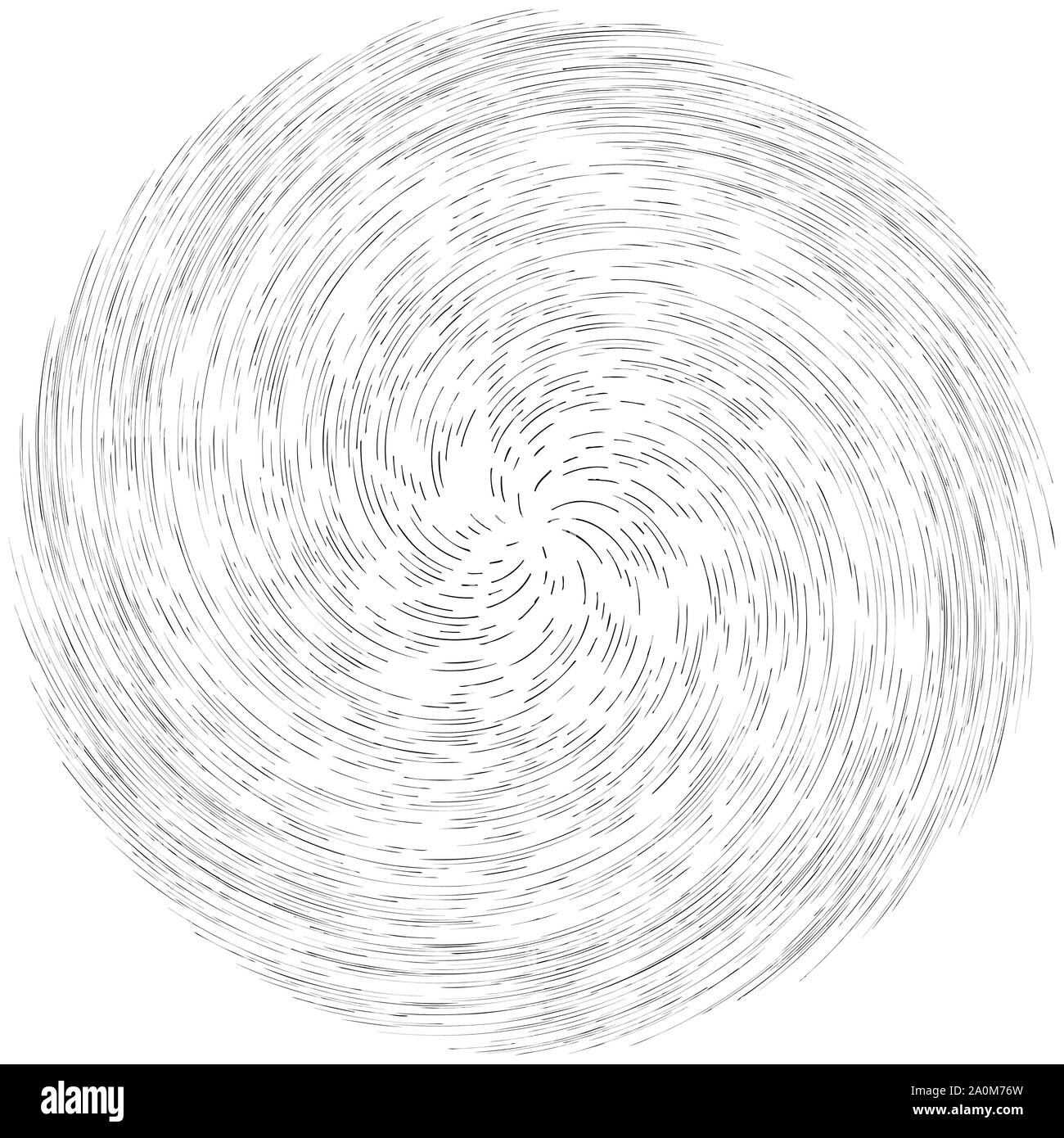 Detailed twirl, spiral element. Whirlpool, whirligig effect. Circular ...