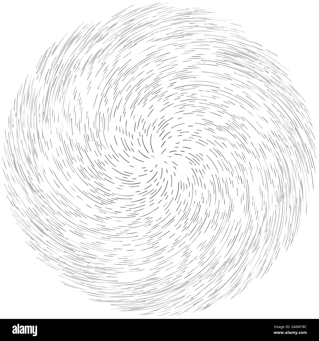Detailed twirl, spiral element. Whirlpool, whirligig effect. Circular ...