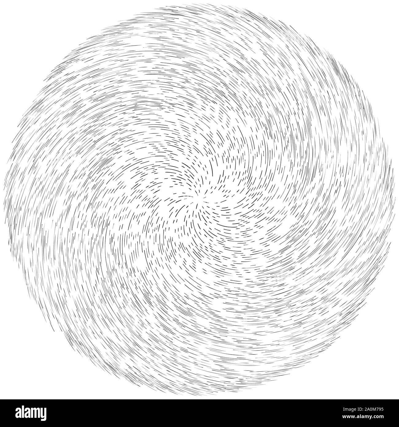 Detailed twirl, spiral element. Whirlpool, whirligig effect. Circular ...