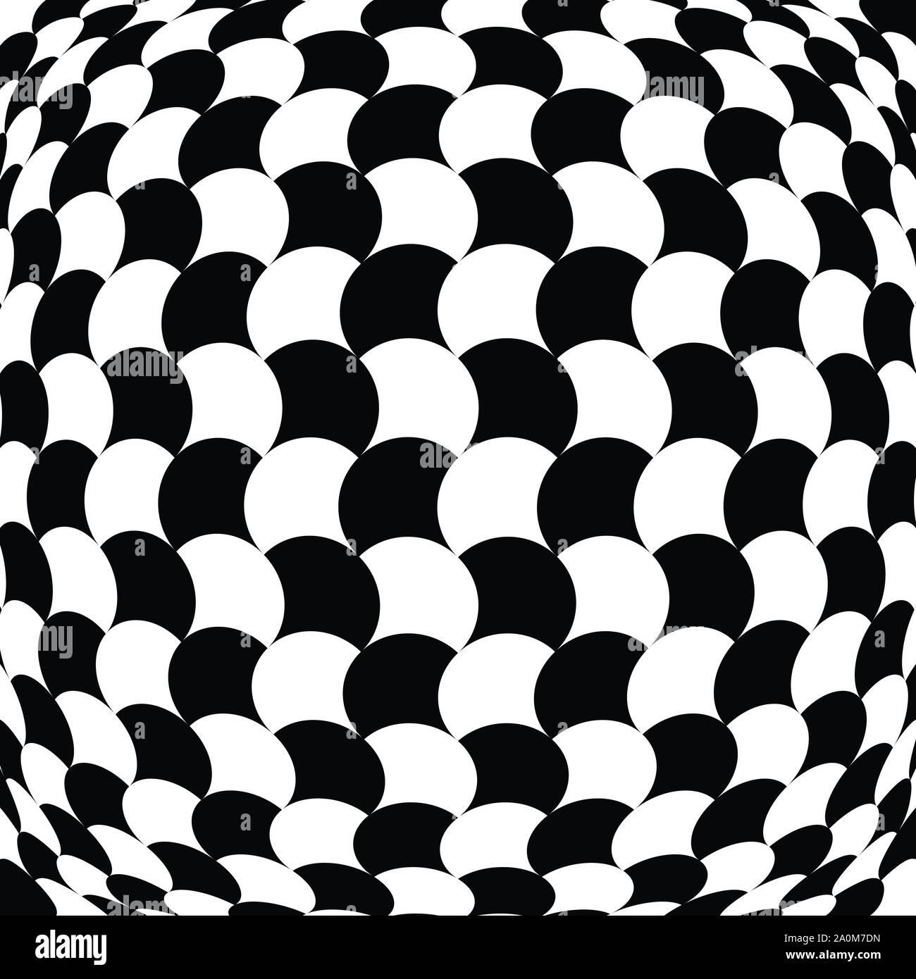 3D circular burst. Convex globe, sphere, orb distort. Inflate design ...