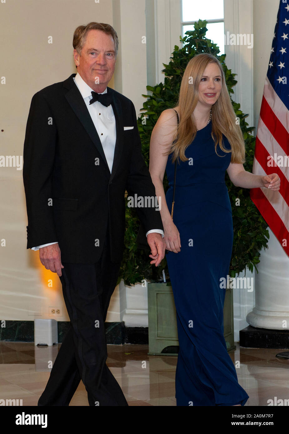 United States Trade Representative Robert Lighthizer and Mrs. Claire ...