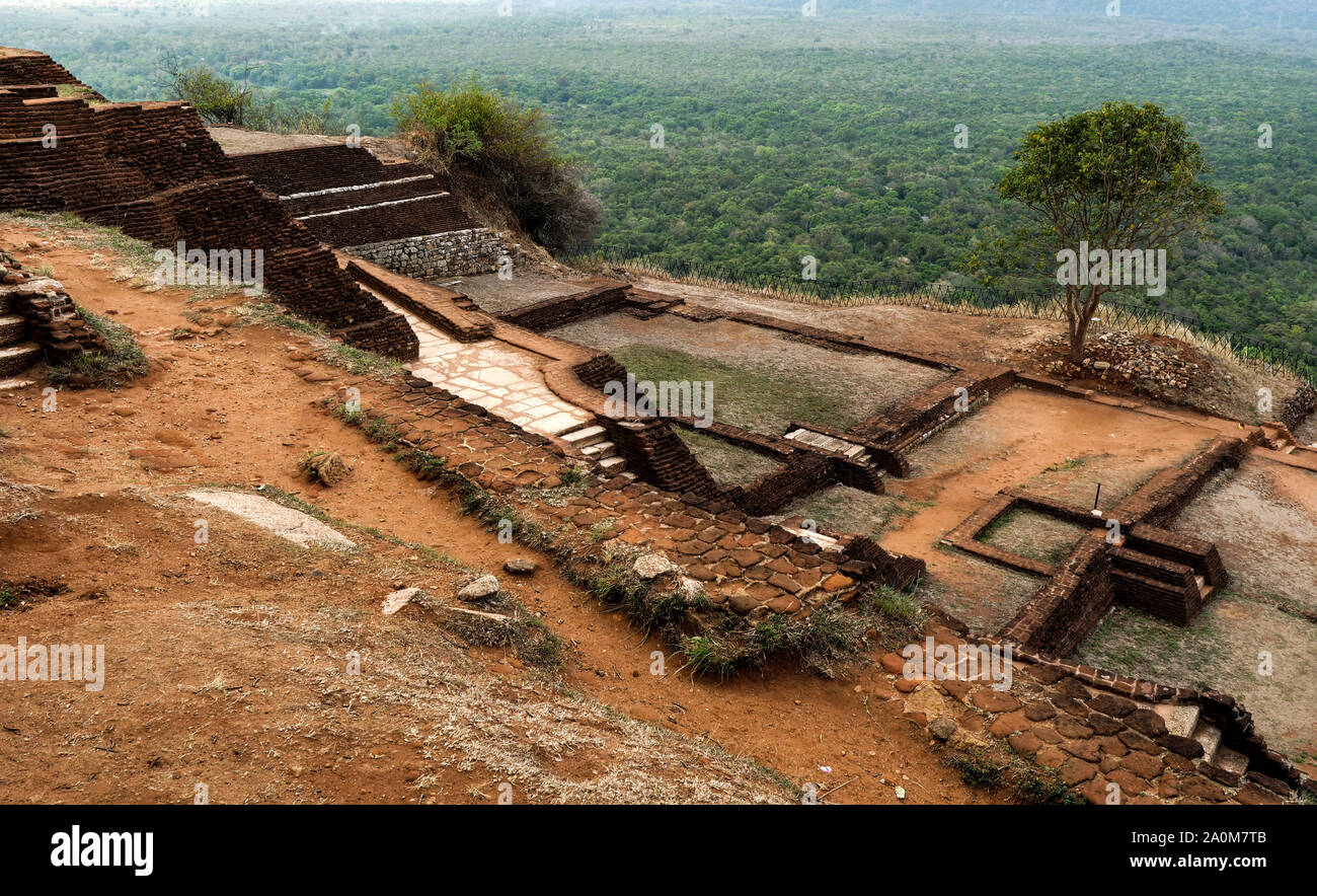 Sigiriya Rock is an ancient fortress in Sri Lanka. Sigiriya is a UNESCO ...