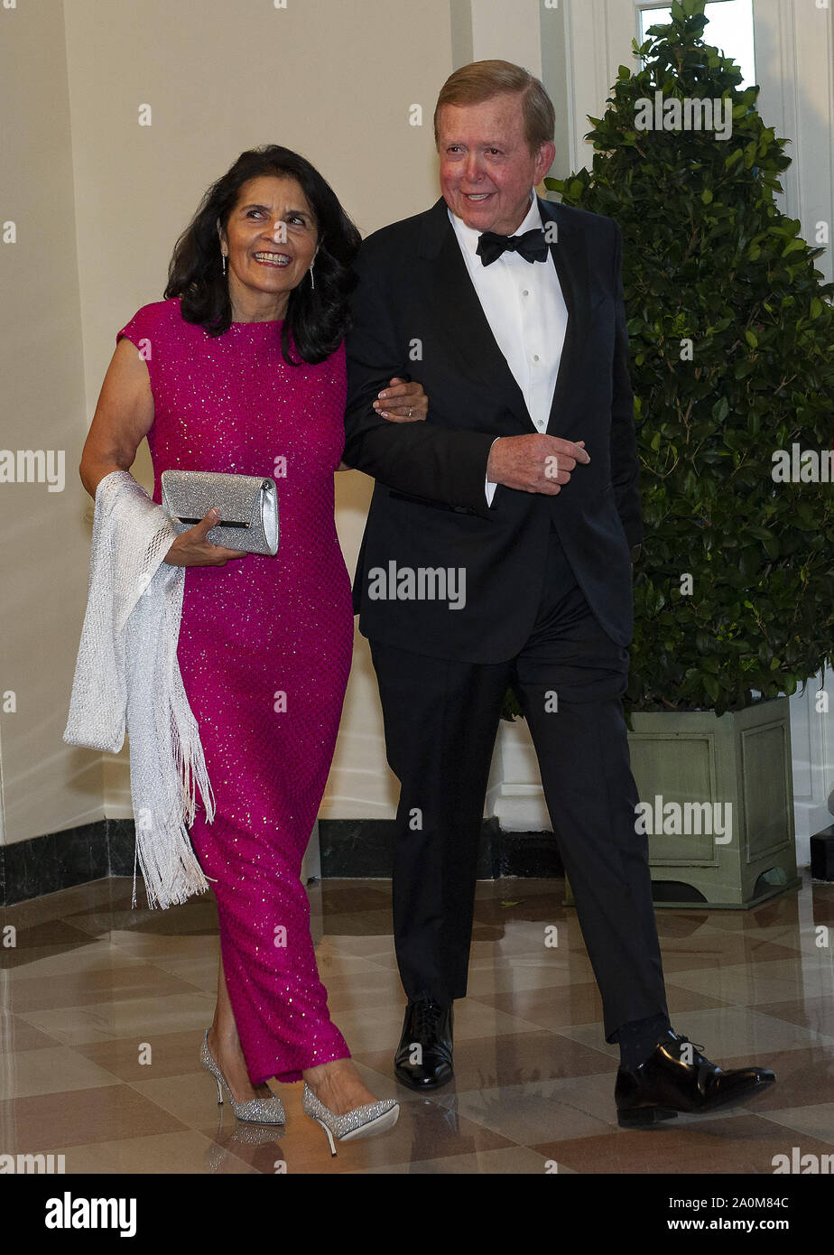 Washington, United States. 20th Sep, 2019. Lou Dobbs and Debi Dobbs ...