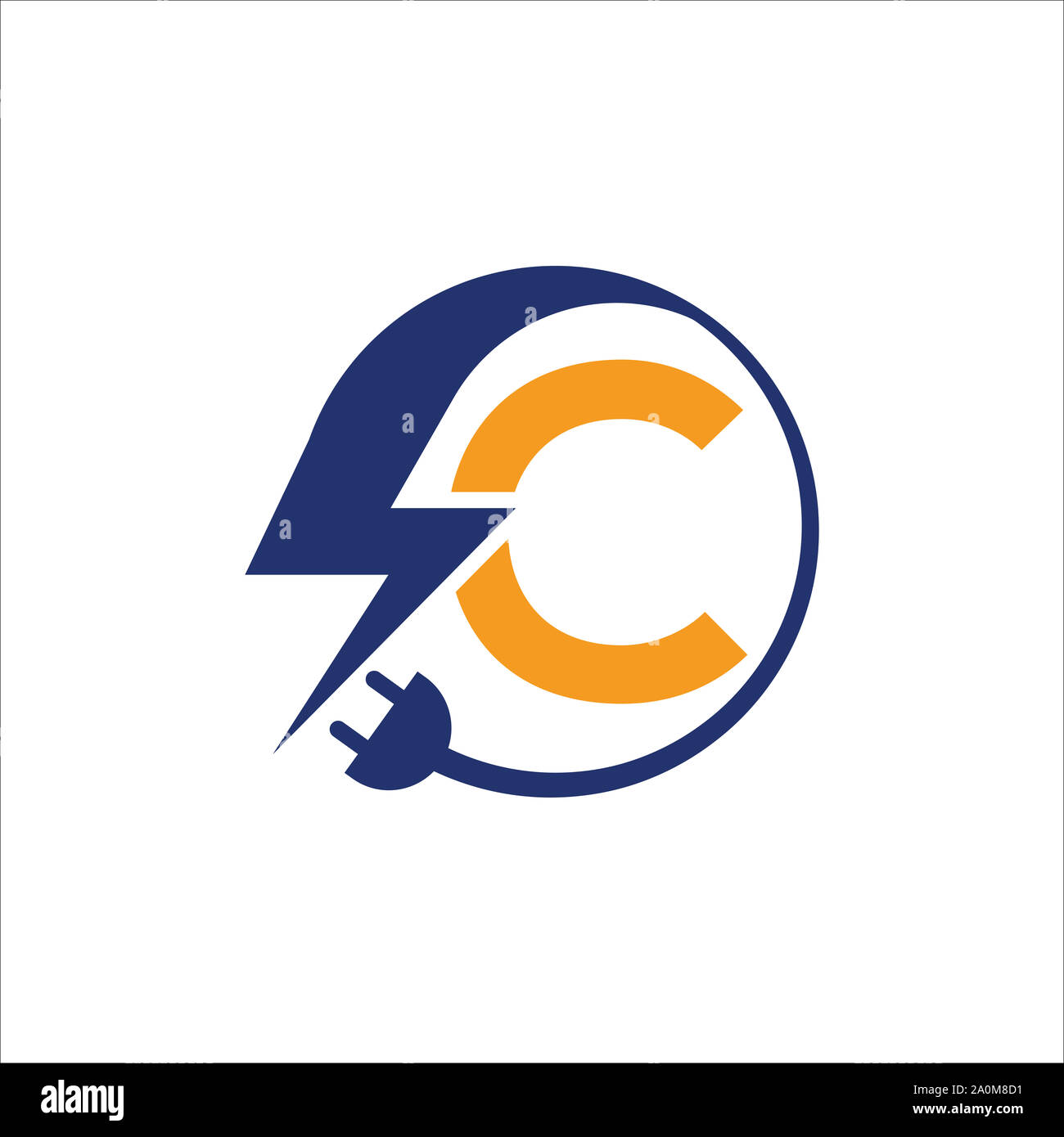 Electrical sign with the letter, Electricity Logo, electric logo and ...