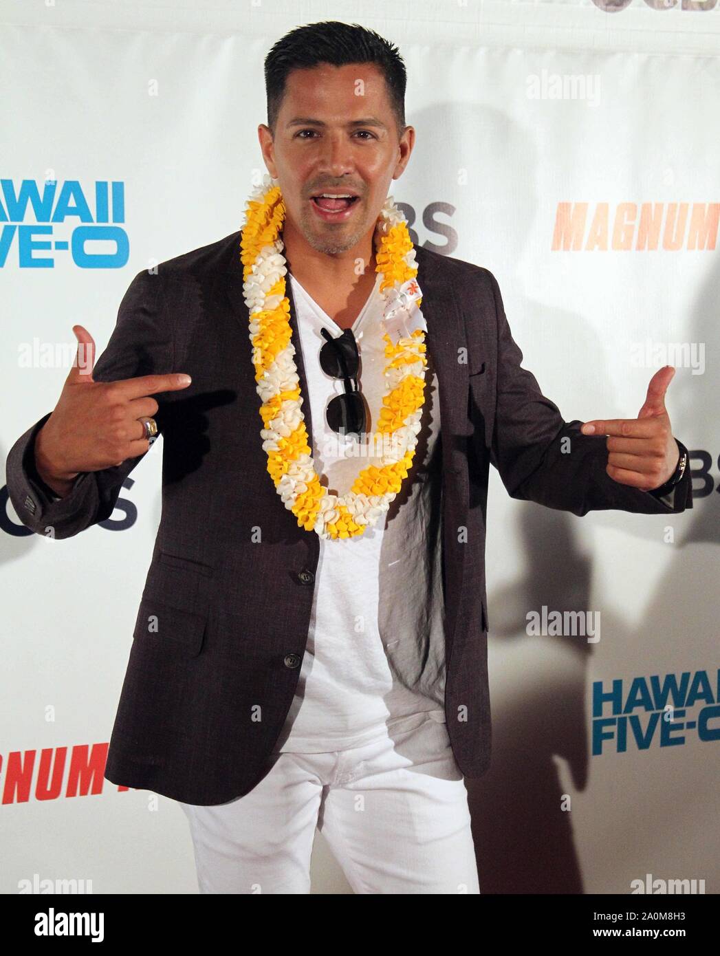 September 19, 2019 - Jay Hernandez (Thomas Magnum) during the Hawaii ...