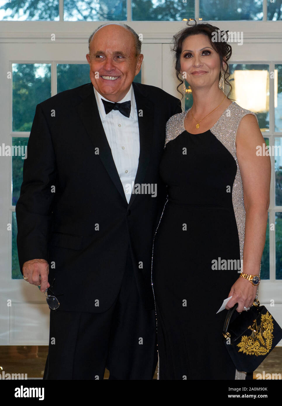 Former Mayor Rudolph Giuliani (Republican of New York, New York) and Dr ...