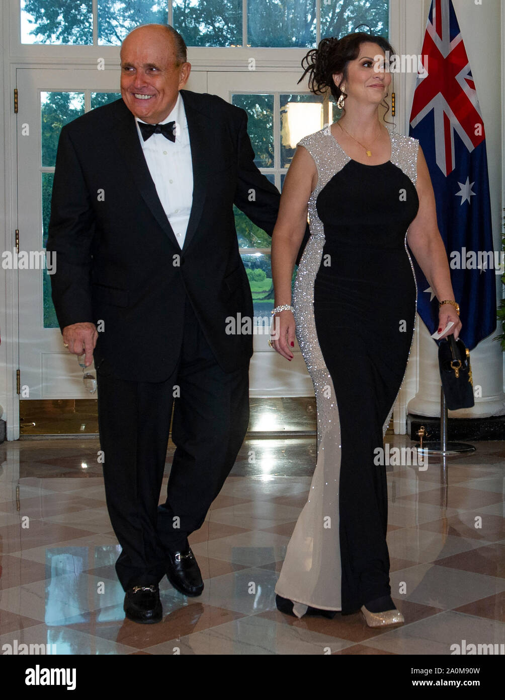 Former Mayor Rudolph Giuliani (Republican of New York, New York) and Dr ...