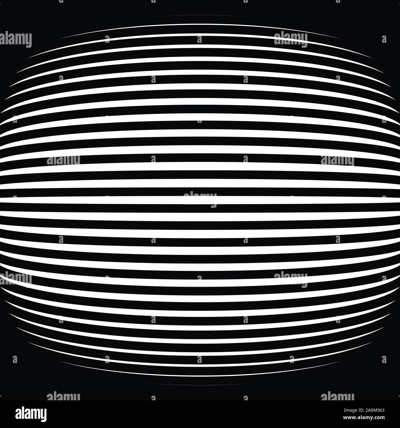 3D circular burst. Convex globe, sphere, orb distort. Inflate design ...