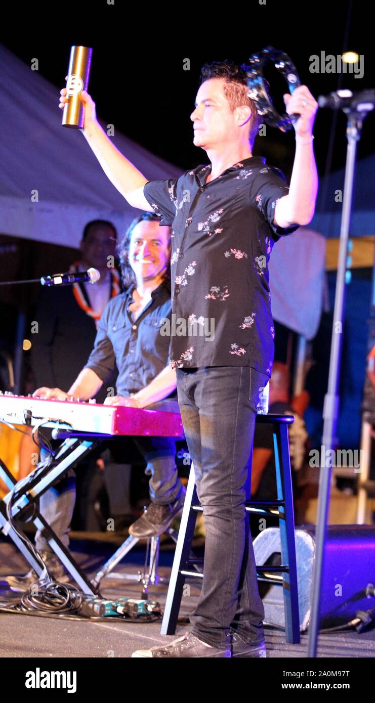 September 19, 2019 - Lead Singer Patrick Monahan of Train performs ...