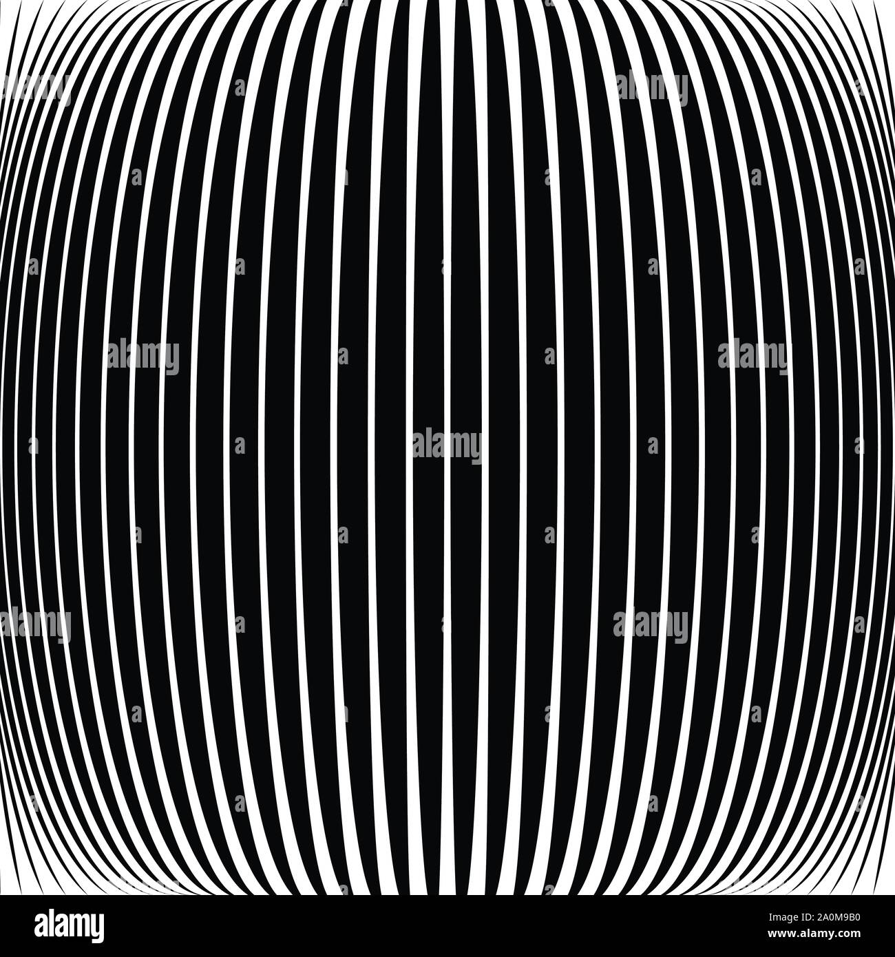 3D circular burst. Convex globe, sphere, orb distort. Inflate design ...