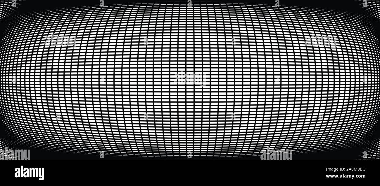 3D circular burst. Convex globe, sphere, orb distort. Inflate design ...