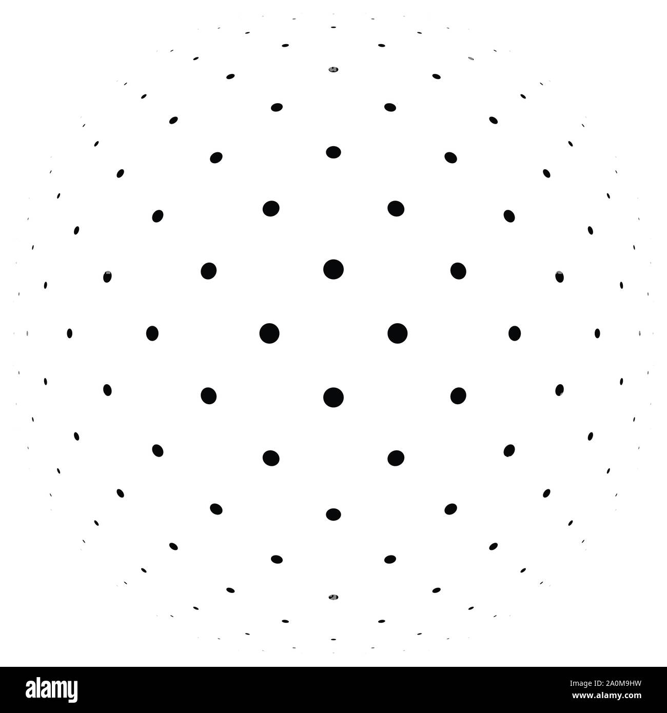 3D circular burst. Convex globe, sphere, orb distort. Inflate design ...