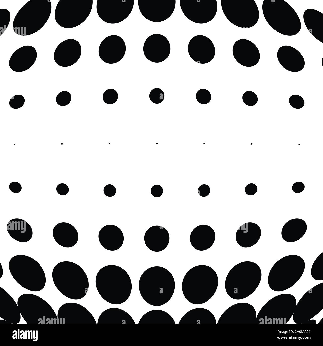 Half-tone dots. Dotted, circles pattern. Sphere, orb or globe ...