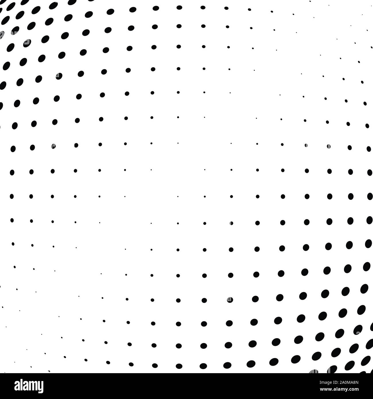 Half-tone dots. Dotted, circles pattern. Sphere, orb or globe ...