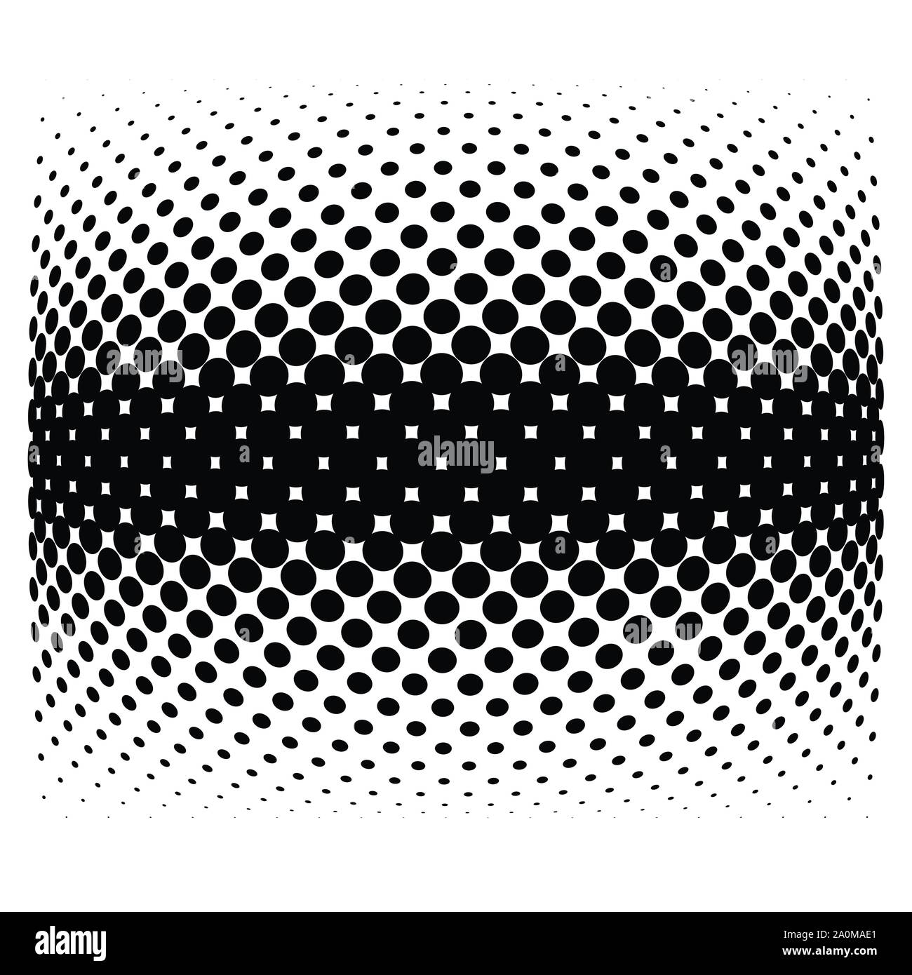 Half-tone dots. Dotted, circles pattern. Sphere, orb or globe ...