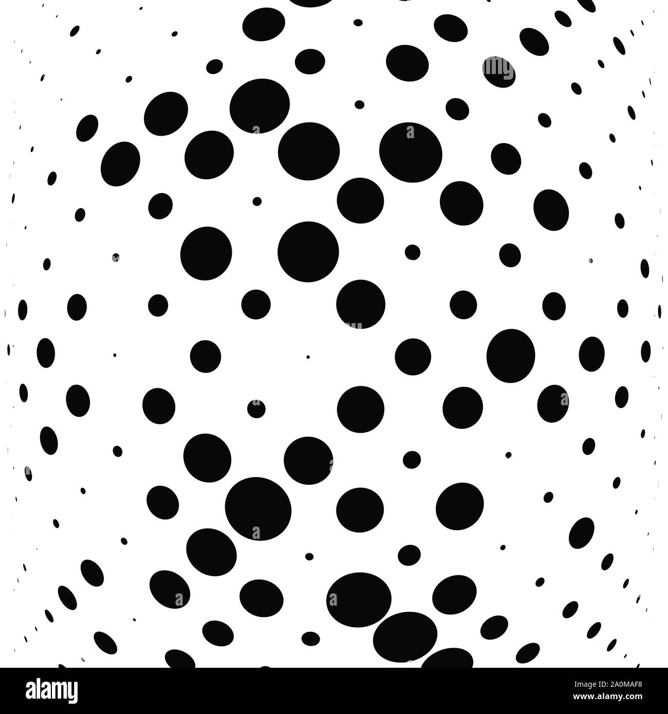 Half-tone dots. Dotted, circles pattern. Sphere, orb or globe ...
