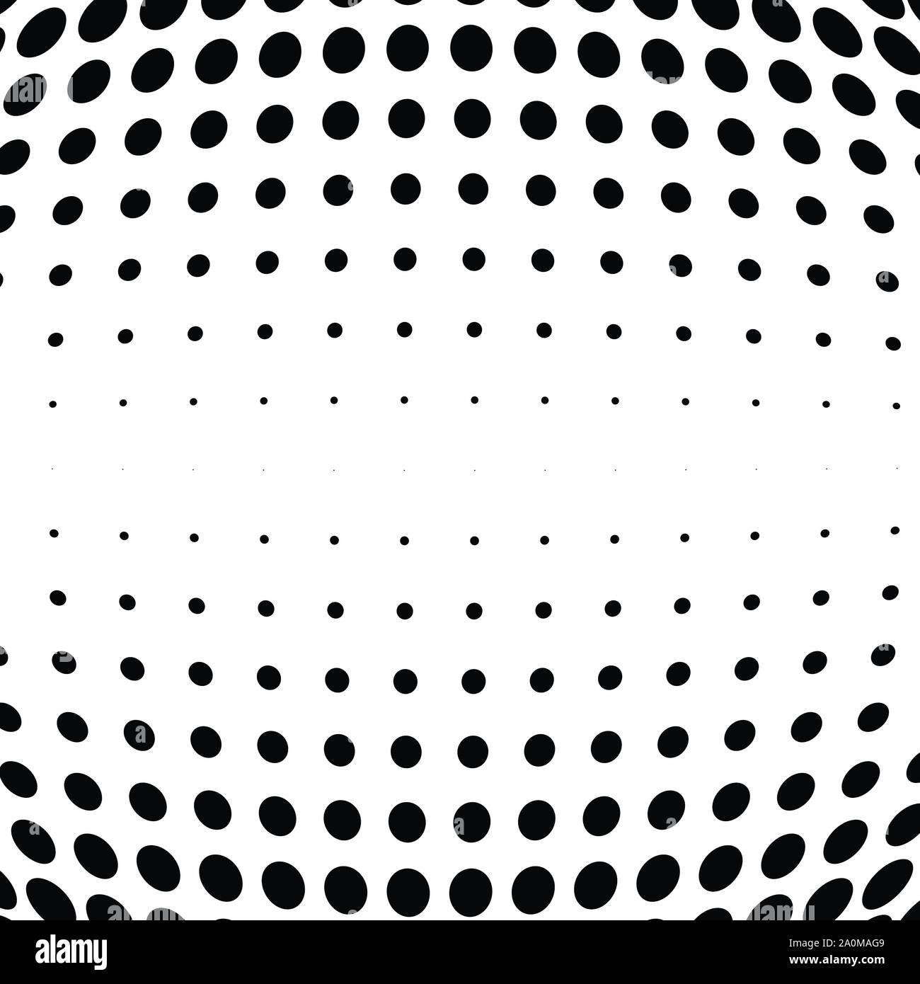 Half-tone dots. Dotted, circles pattern. Sphere, orb or globe ...